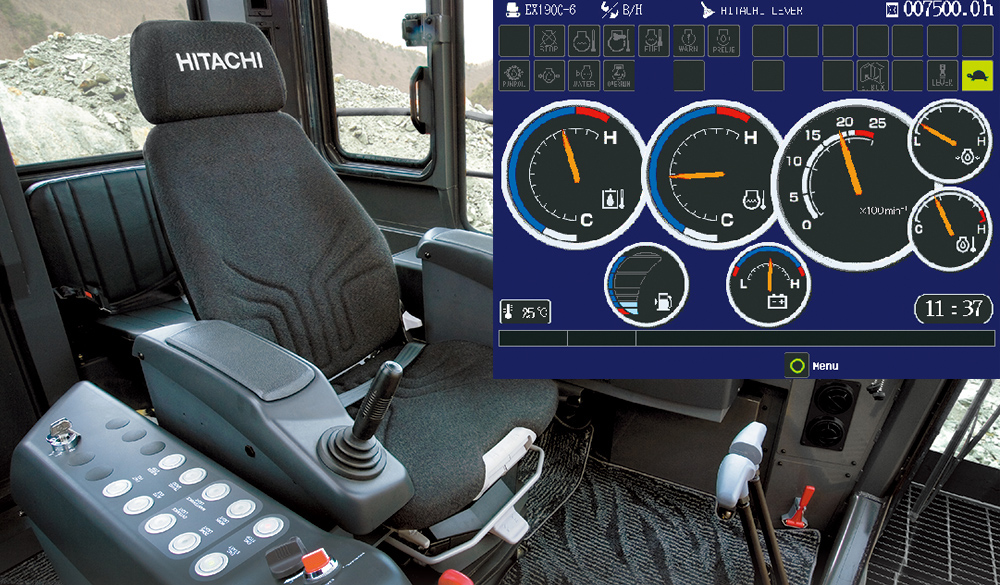 EX1900-6 矿山行业 - 日立建机 中国官网